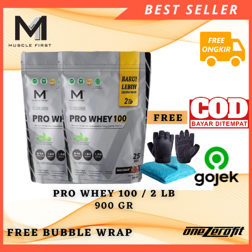 Jual M1 MUSCLE FIRST Pro Whey 100 2lbs/900gr - Whey Protein Suplemen ...
