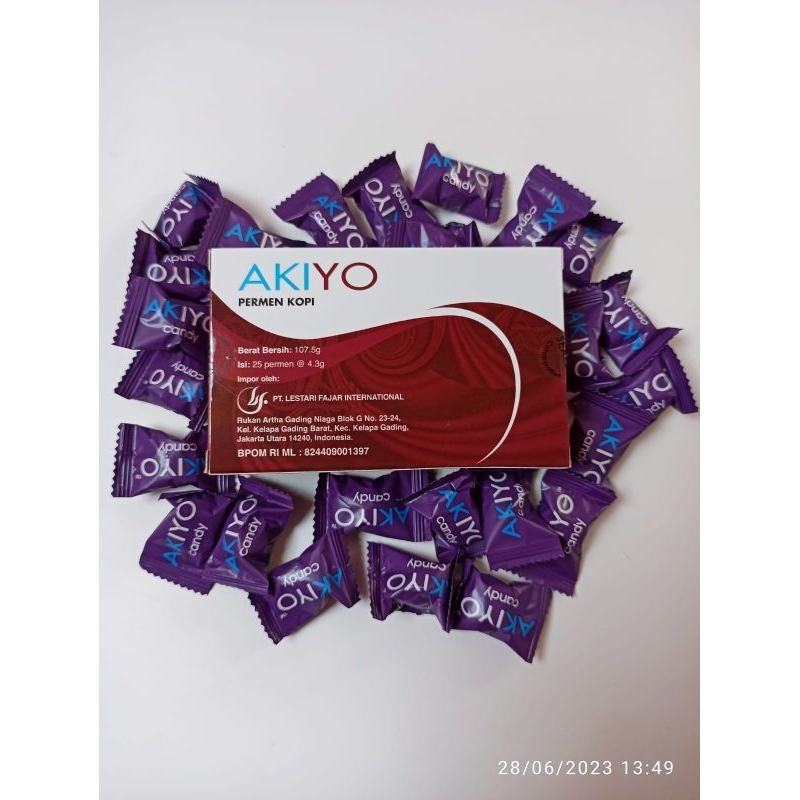 Jual Akiyo Permen Kopi Box Original, super | Shopee Indonesia