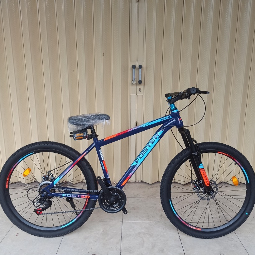 Jual Sepeda gunung 24 inch mtb anak dan dewasa foster 21 speed rem cakram high quality sni new ...