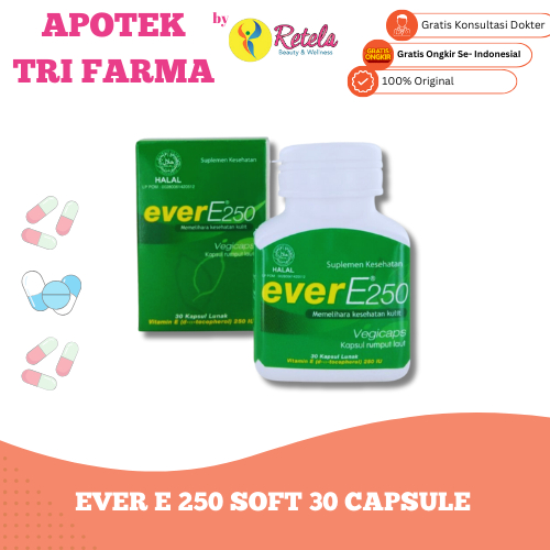 Jual EVER E 250 ISI 12 KAPSUL LUNAK | Shopee Indonesia