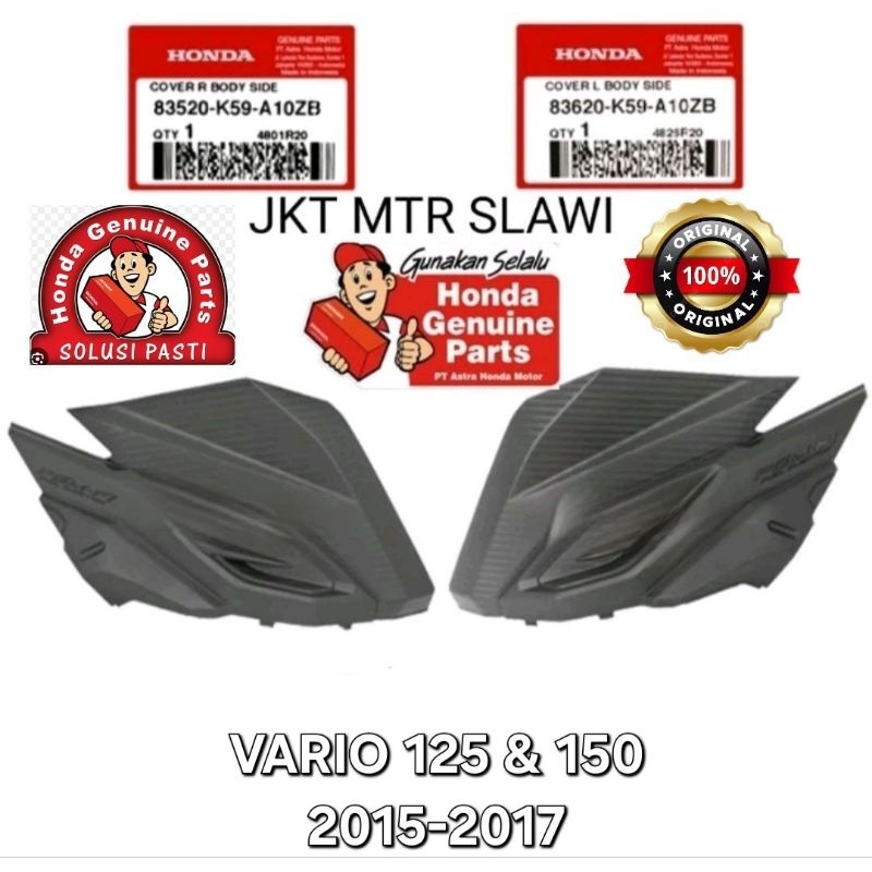 Jual 83520/83620-K59-A10ZB cover sambungan body vario 125 vario 150 ori ...