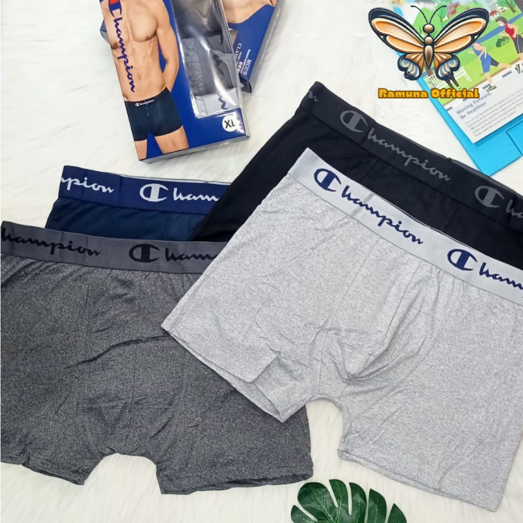 Jual Cd Pria (1BOX ISI 3PCS) Celana Dalam Pria Boxer / CD Boxer Pria ...