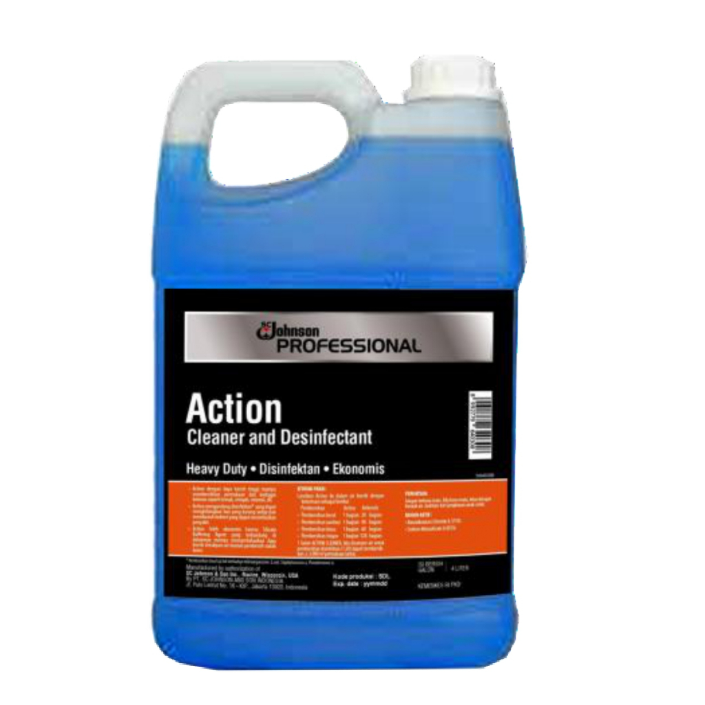 Jual 100% ORIGINAL SC JOHNSON ACTION HEAVY DUTY CLEANER / CAIRAN ...