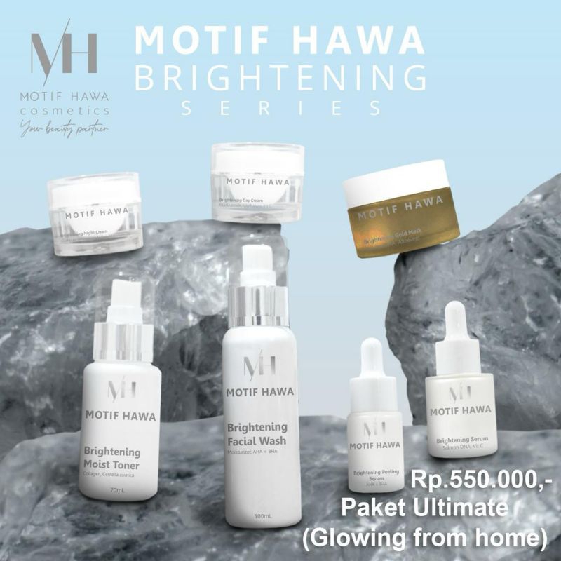 Jual MOTIF HAWA BRIGHTENING SERIES (PAKET ULTIMATE) | Shopee Indonesia