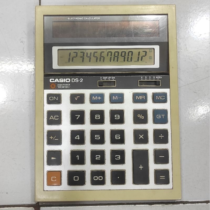 Jual Kalkulator Jadul Casio DS 2 Original Made In Japan RUSAK | Shopee ...