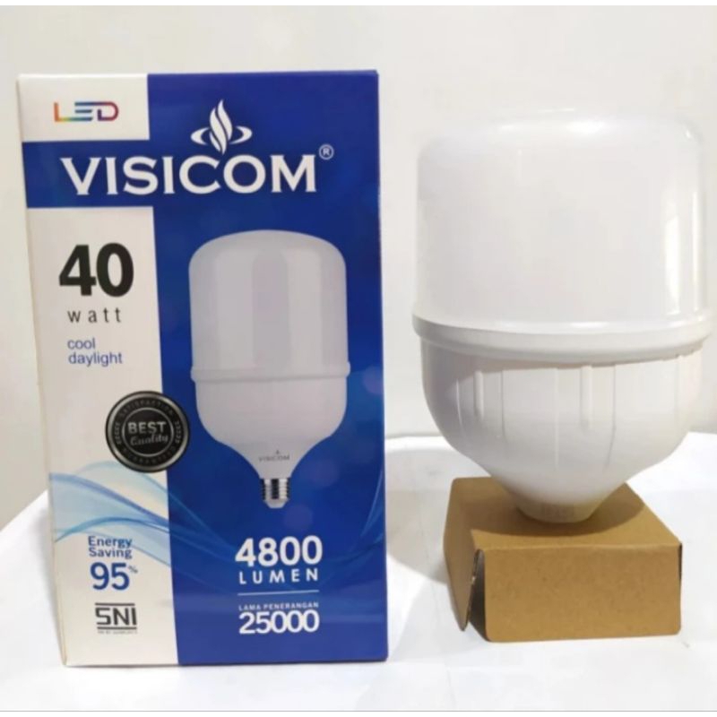 Jual LAMPU VISICOM LED 40 Watt Kapsul Hemat Energi VISICOM | Shopee Indonesia