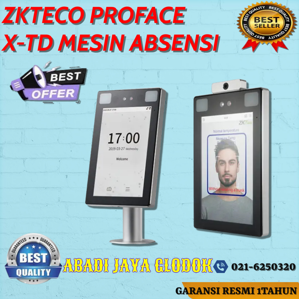 Jual ZKTECO PROFACE X-TD MESIN ABSENSI | Shopee Indonesia