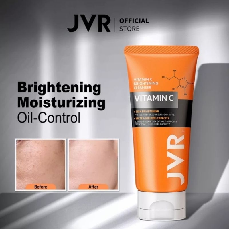 Jual FittingRoomBeauty --- JVR vitamin C brightening cleanser | Shopee Indonesia