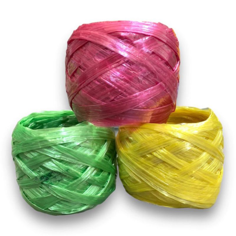 Jual Tali Plastik / Tali Rafia Gulungan Kecil / Tali Plastik Pergulung ...