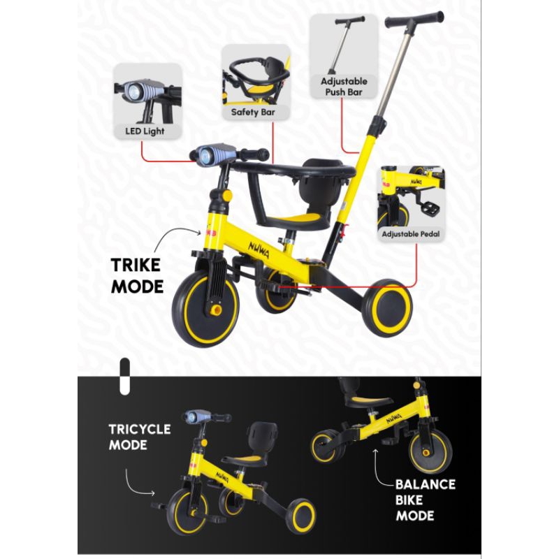 Jual SEPEDA RODA TIGA PUSH BIKE AVIATOR EXOTIC SEPEDA KESEIMBANGAN ...