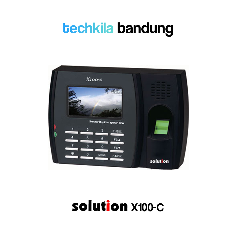 Jual SOLUTION X100-C / MESIN ABSENSI SIDIK JARI | Shopee Indonesia