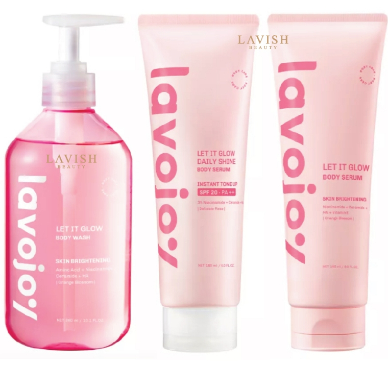 Jual Lavojoy body wash - body serum - body serum sunscreen | Shopee ...