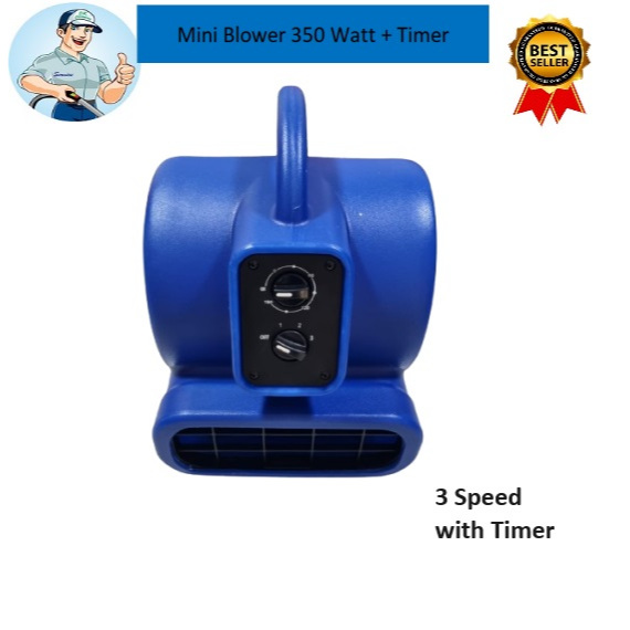 Jual Mini Wind Blower 350 Watt with 3 speed and Timer | Shopee Indonesia