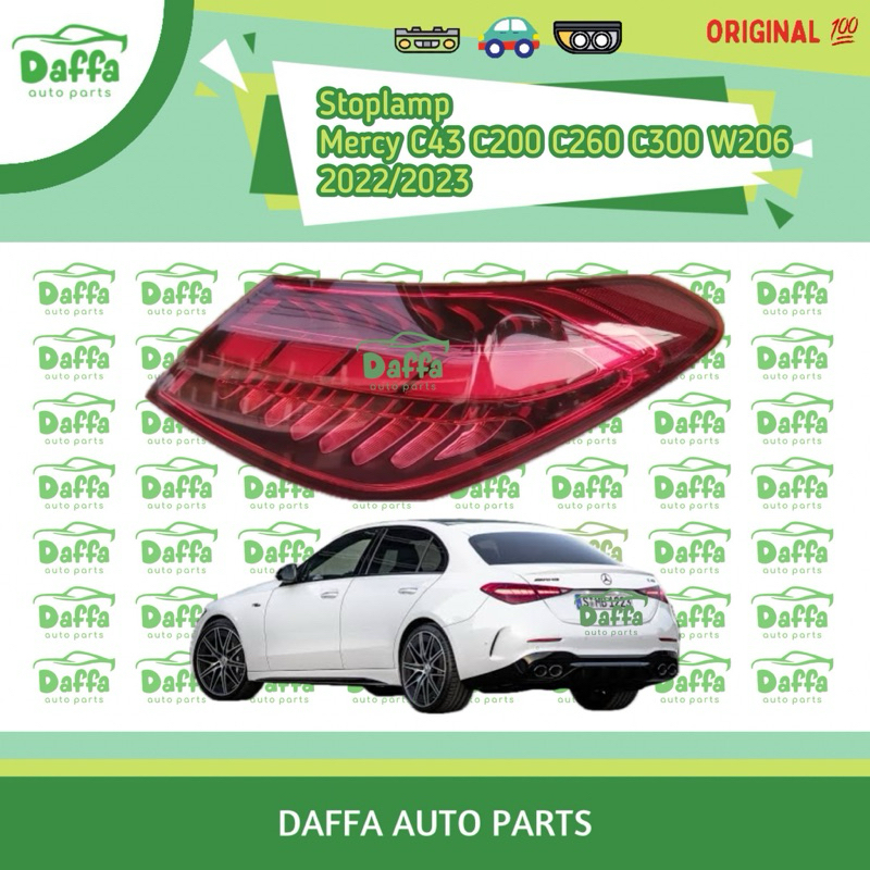 Jual Stoplamp Lampu Belakang Stop Lamp Rem Mundur Mobil Mercedes Benz ...