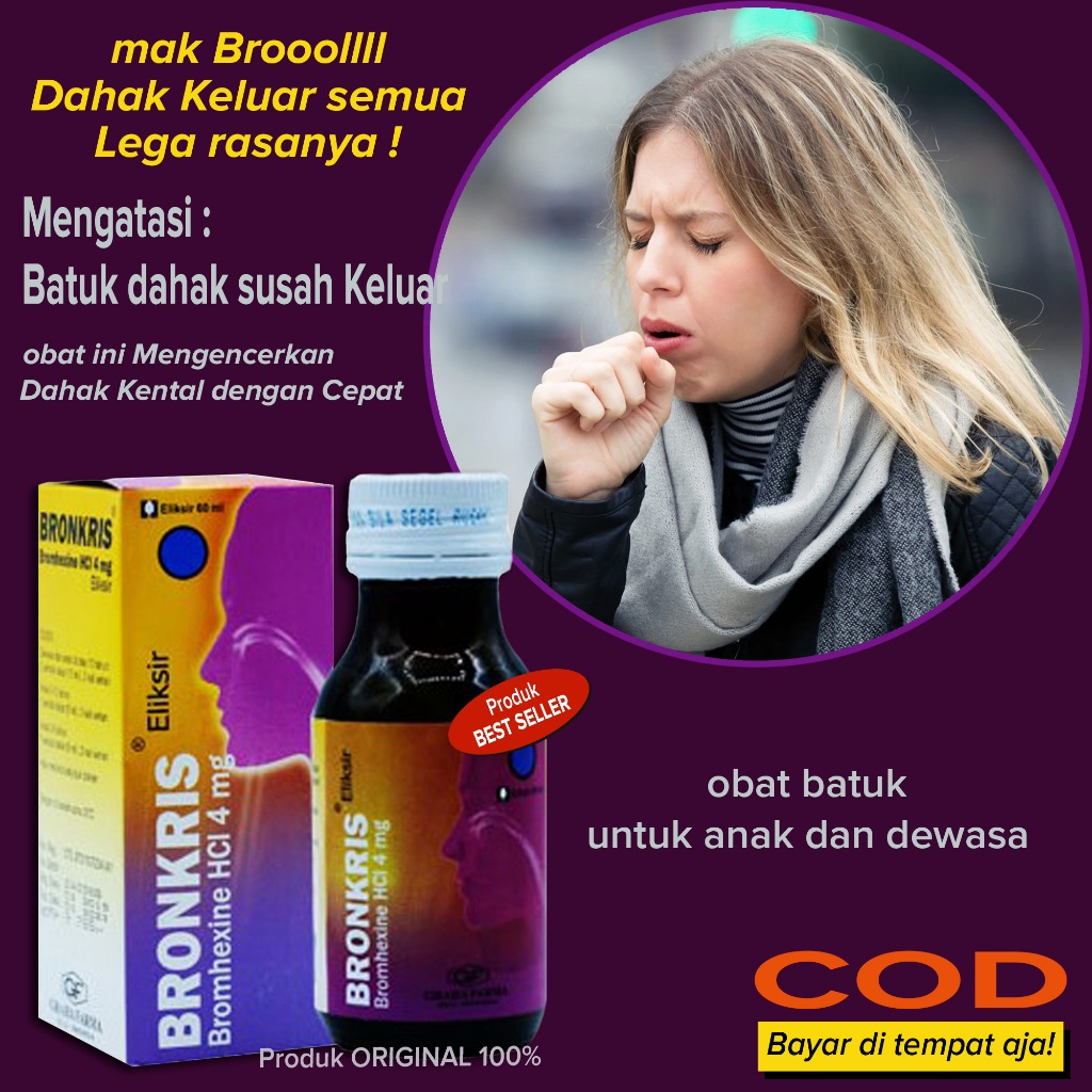 Jual Best Seller Sirup obat batuk Pengencer dahak Mengencerkan dahak ...