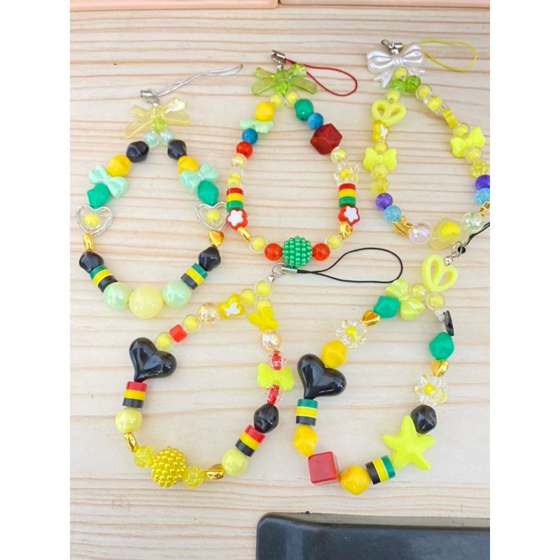 Jual Strap HP manik virall tampilan mewah ( yellow edition ) | Shopee ...