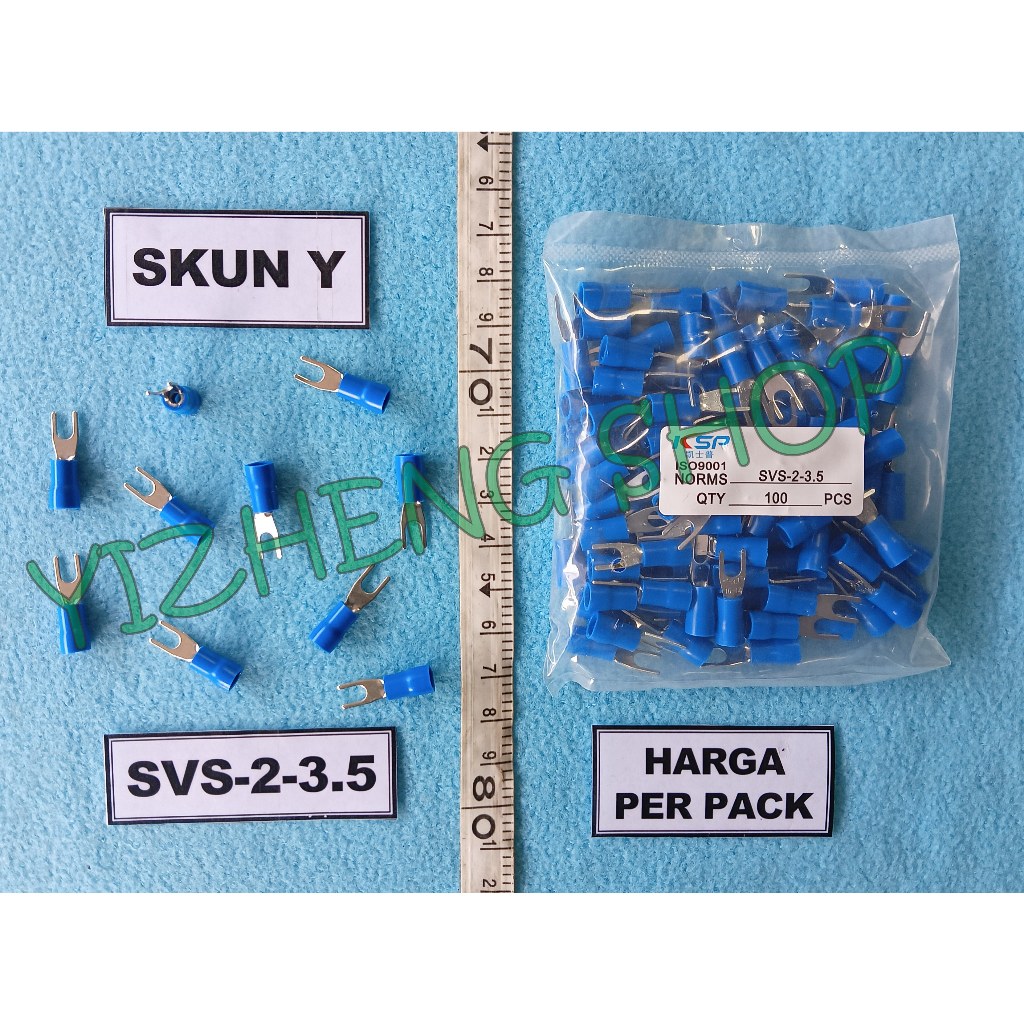 Jual SKUN Y SVS -2-3,5 BIRU 1 PACK (100 PCS) | Shopee Indonesia