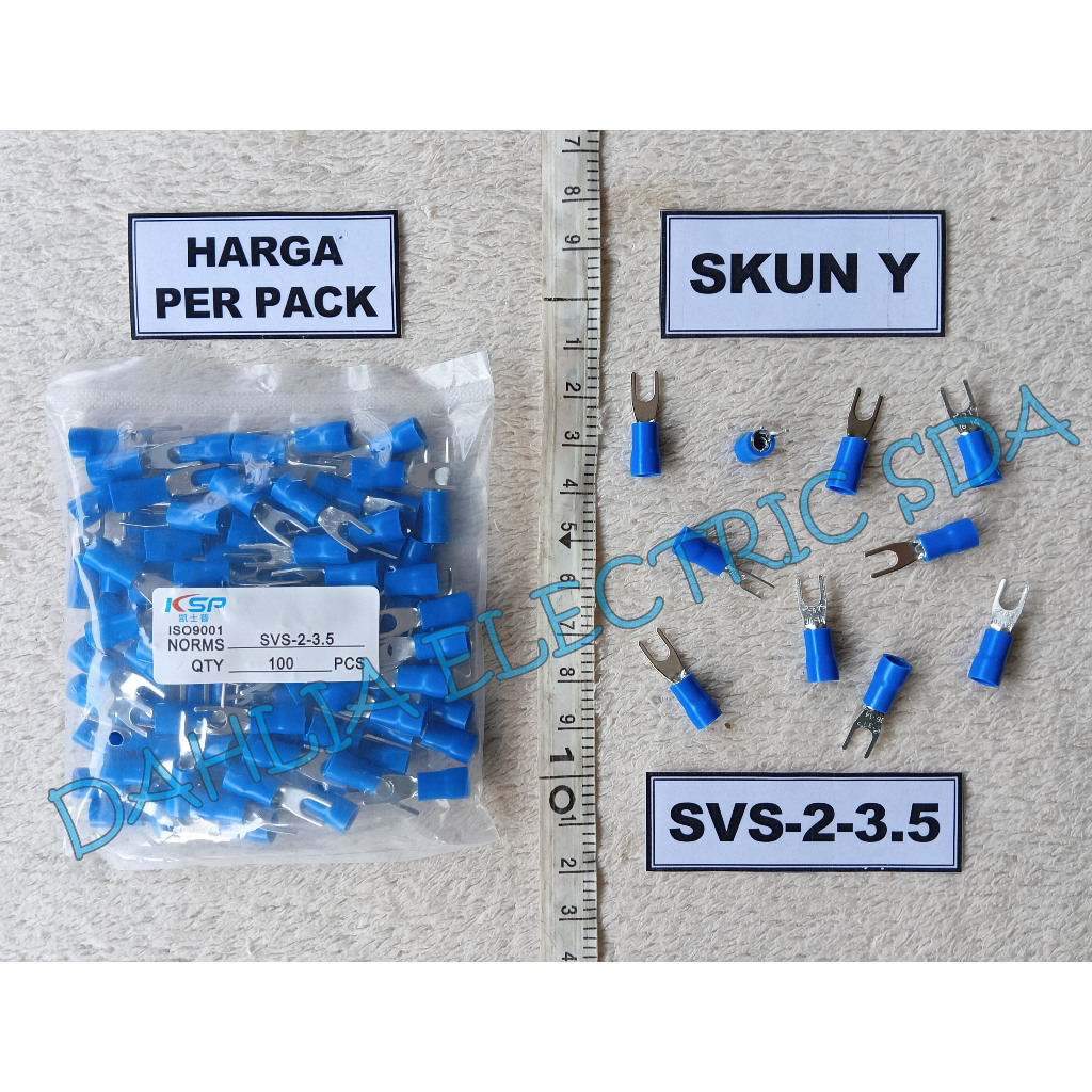 Jual SKUN Y SVS -2-3,5 BIRU 1 PACK (100 PCS) | Shopee Indonesia