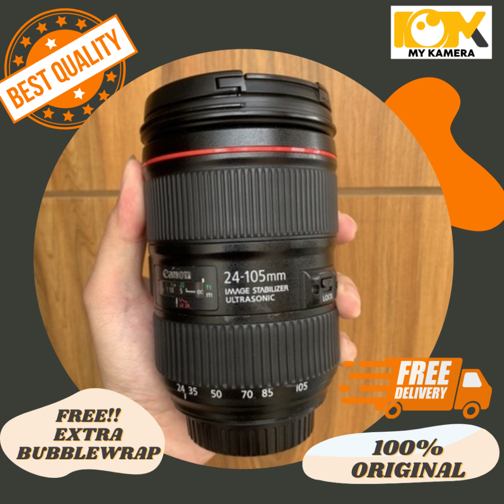 Jual CANON 24-105MM F4 ii USM SIAP DIPAKAI MURAH BANGET | Shopee Indonesia