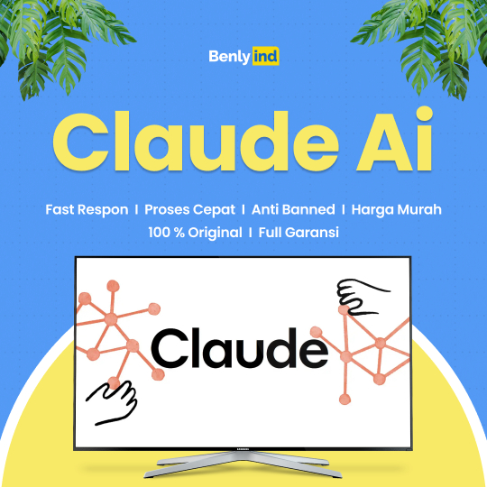 Jual Claude AI PRO Sharing For 1 Month - For 2 Users - Garansi full 1 ...