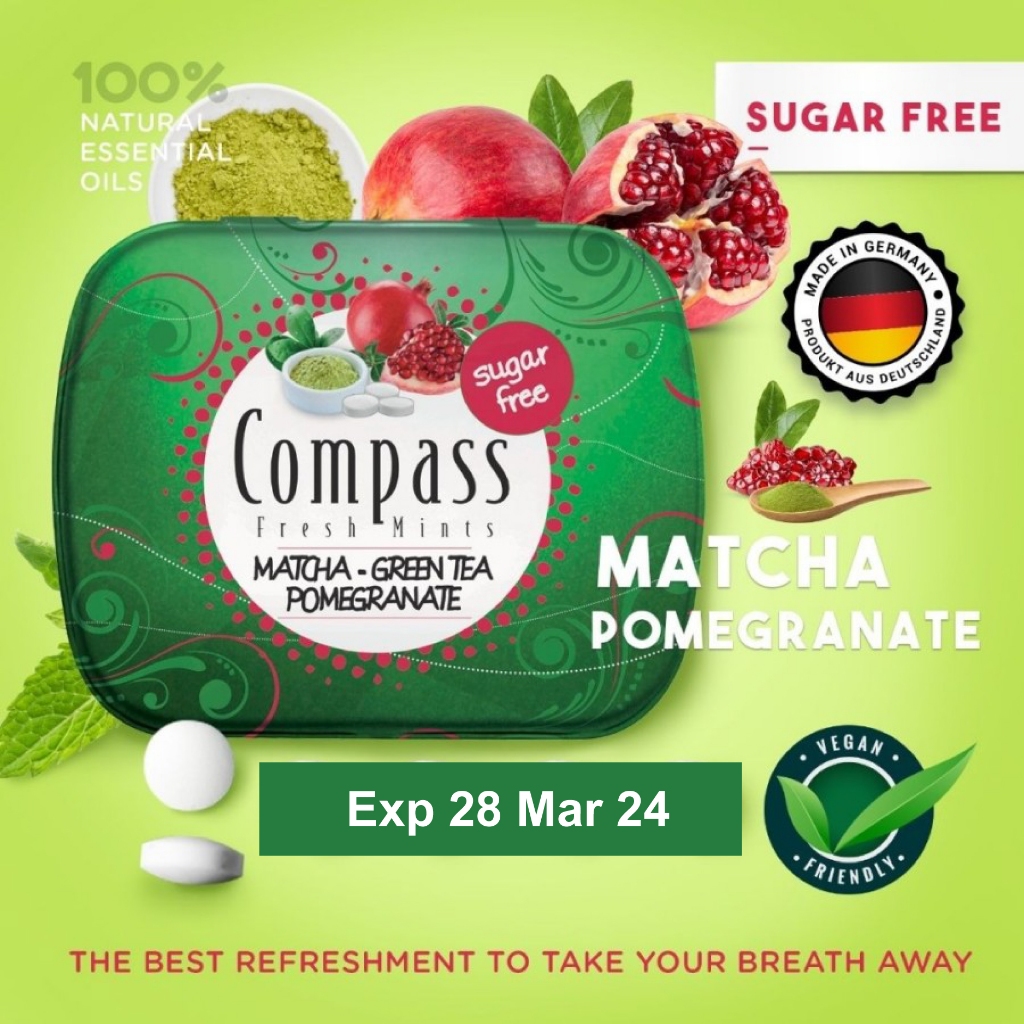 Jual Compass Fresh Mint Candy (Permen Mint Sugar Free) 14g | Shopee ...