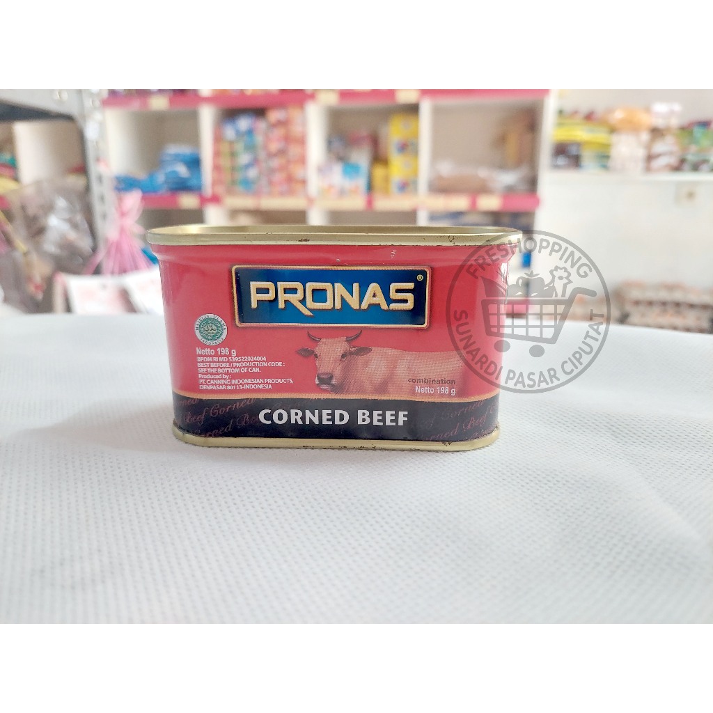 Jual PRONAS Corned Beef Kornet Sapi 198gr | Shopee Indonesia