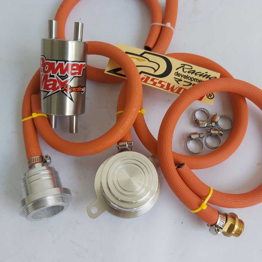 Jual Tabung Hawa Jupiter z Vega R Crypton Power Max Racing Orange ...
