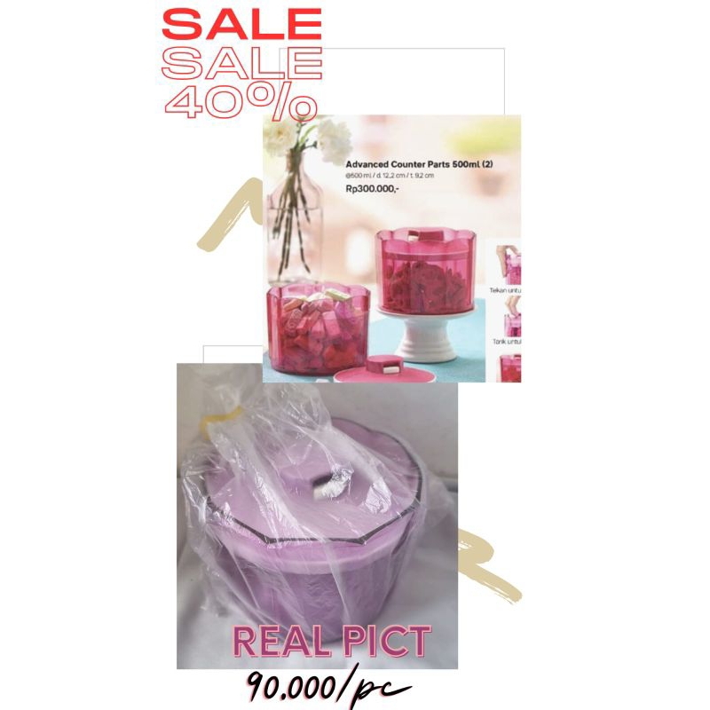 Jual Tupperware Original advance counterparts 500ml | Shopee Indonesia