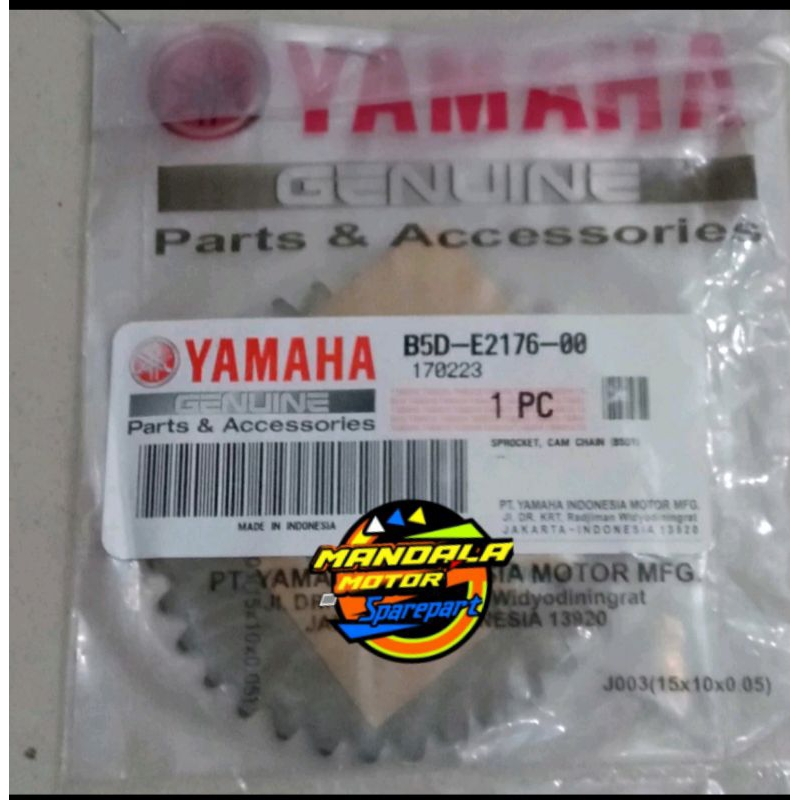 Jual SPROCKET, CAM CHAIN/GEAR GIGI SENTRIK FAZZIO , GRAND FILANO ...