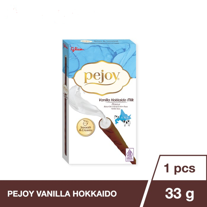 Jual Glico Pejoy Vanilla Hokaido Milk 33gram | Shopee Indonesia