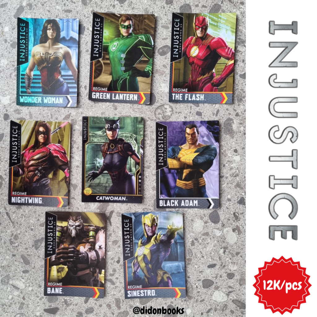 Jual KARTU INJUSTICE CARD ORI TIMEZONE SILVER MURAH | Shopee Indonesia