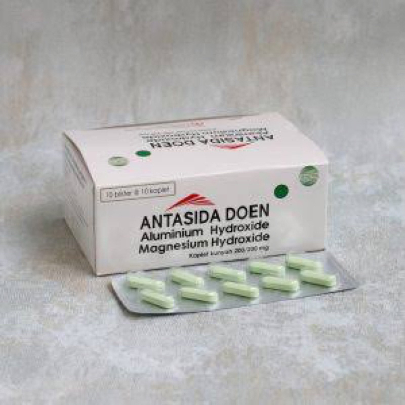 Jual ANTASIDA DOEN MUTIFA TABLET PER BOX | Shopee Indonesia