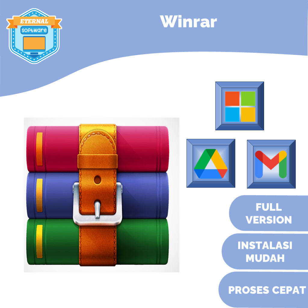 Jual Winrar Full Version Aplikasi Windows Kompres Data Full Lisensi ...