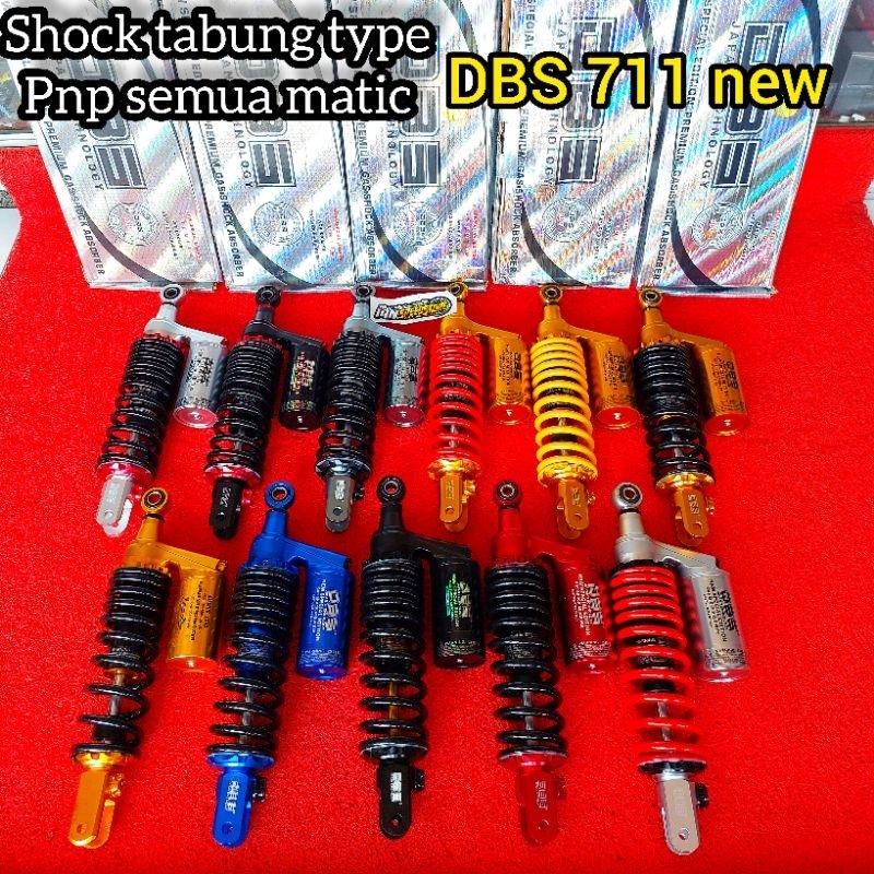 Jual shock tabung type DBS 711 matic mio, beat, vario, scoopy, fino | Shopee Indonesia