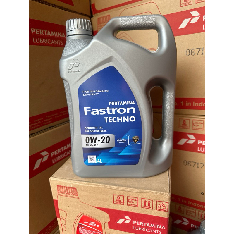 Jual Oli Mesin Mobil Fastron Techno SAE 0W-20 API SP/GF-6 (GALON ...
