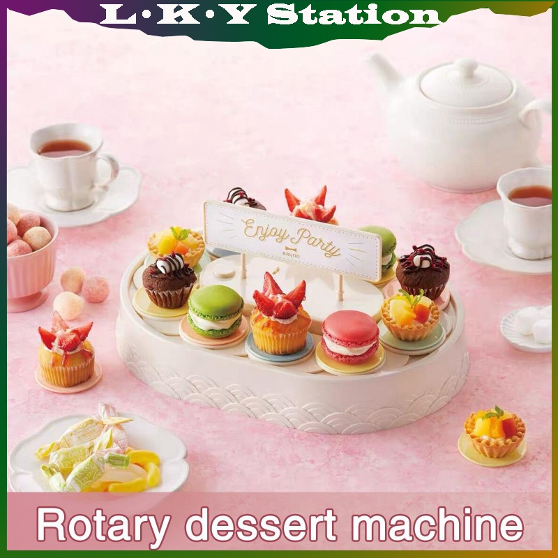 Jual Table Meja CupCake Go Round Rotating Meja Putar/Display Makanan ...