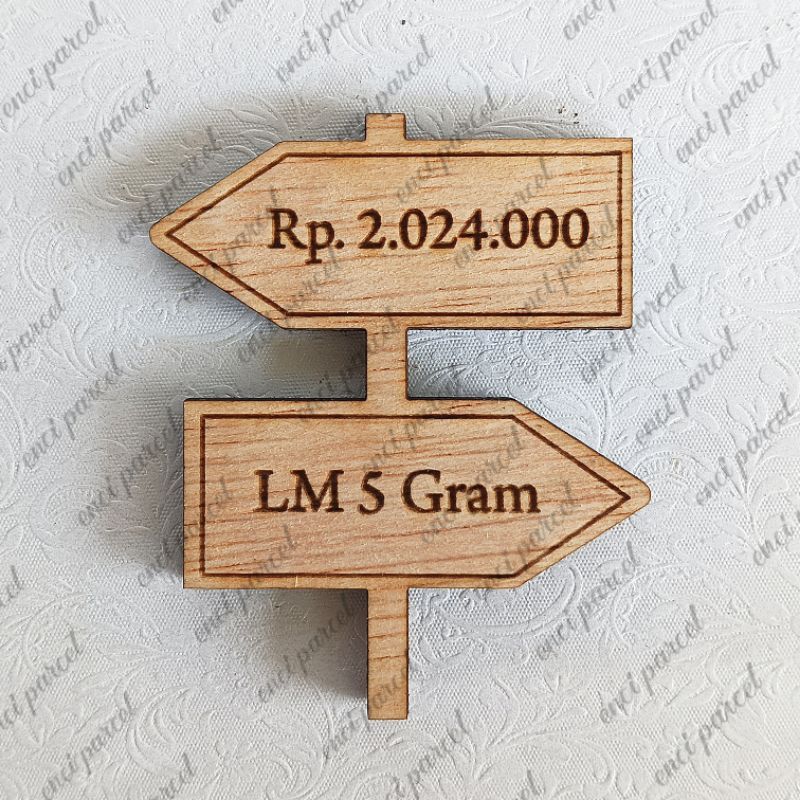 Jual grafir tulisan papan petunjuk arah anak panah plang tiang tulisan ...