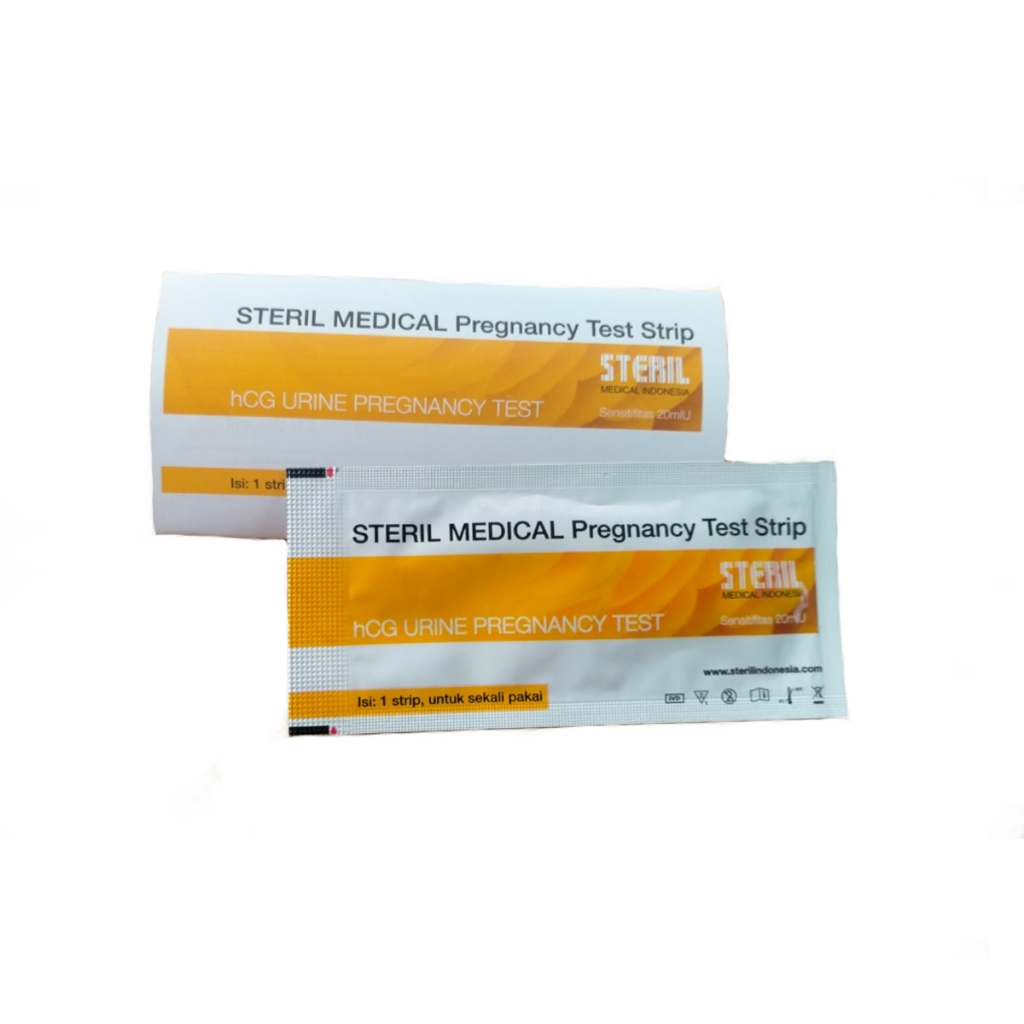 Jual Steril Medical Pregnancy Test Strip Tes Uji Kehamilan | Shopee ...