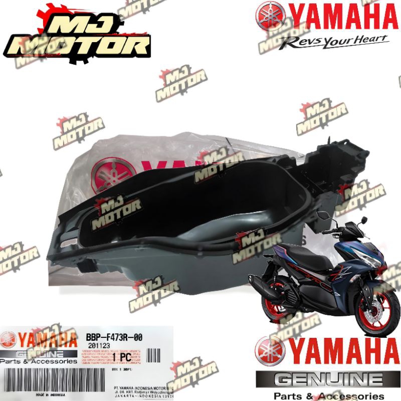Jual BOX BAGASI NEW AEROX 155 CONNECTED 2021 NON ABS DAN ABS BBP-F473R ...