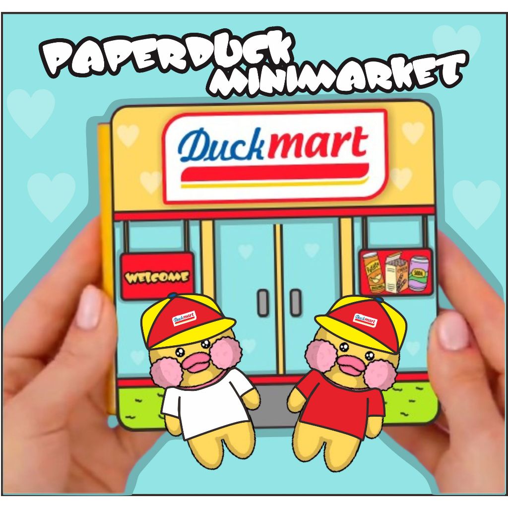 Jual PAPER DUCK BEBEK BUKU BEBEK VIRAL PAPERDUCK PAPERCRAFT MAINAN ...