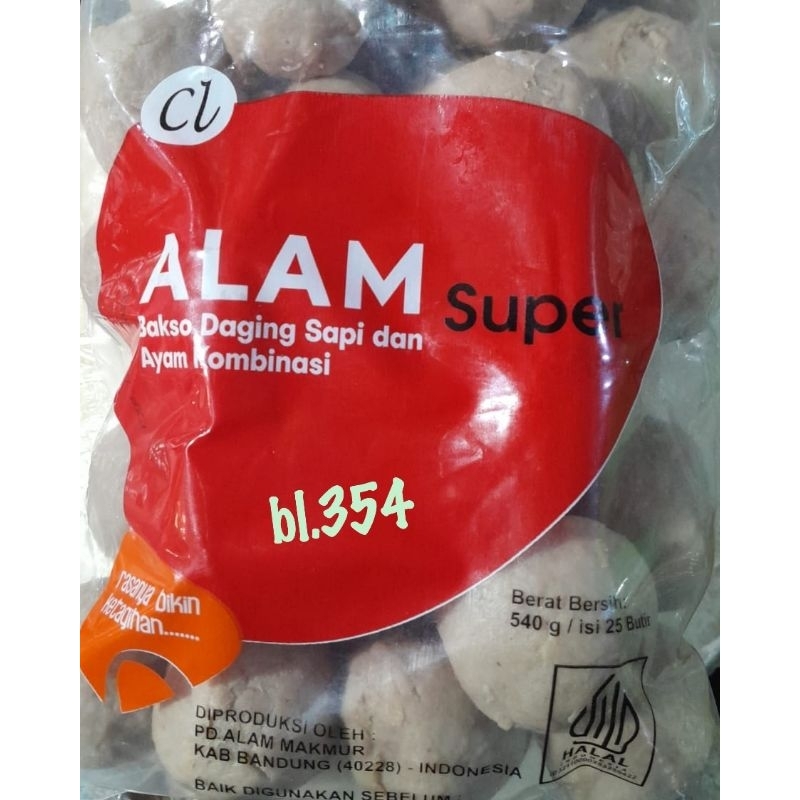 Jual bakso alam super/bakso alam super cl/bakso alam super isi 25 ...