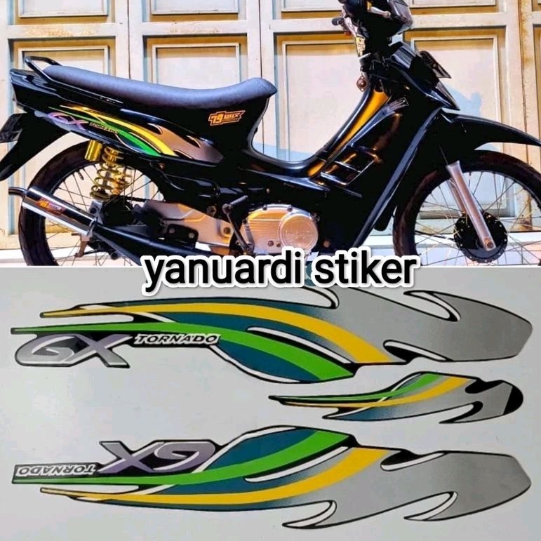 Jual STRIPING STIKER LIST STANDAR MOTOR SUZUKI TORNADO GX STIKER ...