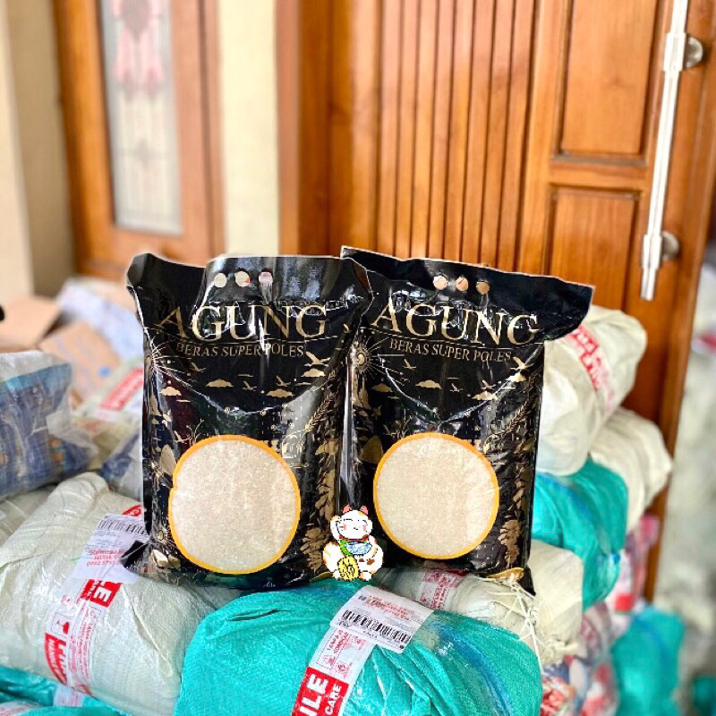 Jual BERAS AGUNG 5KG+5KG | Shopee Indonesia