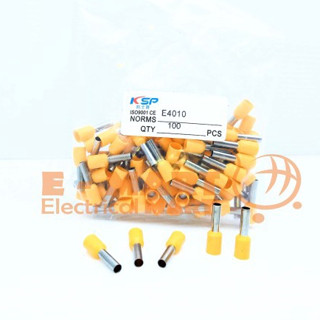 Jual FORT Skun Kabel tusuk Ferul Ferules FERRULES 4 mm 4mm E 4010 Kuning | Shopee Indonesia