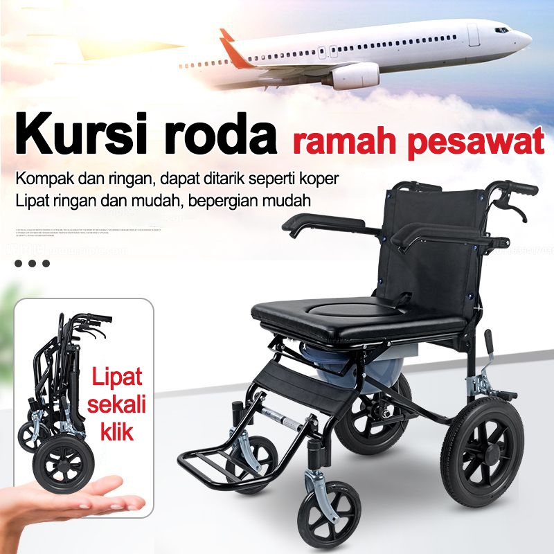 Jual Kursi Roda Traveling Bisa Dilipat Traveling Bisa Masuk Pesawat ...