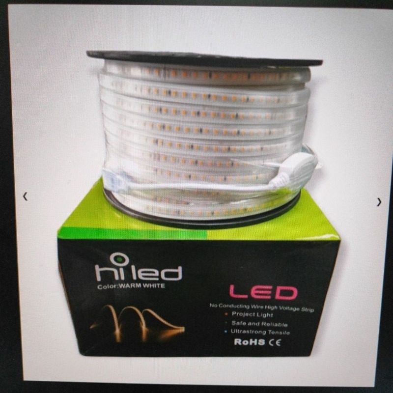 Jual LED STRIP AC 220V Hiled Meteran | Shopee Indonesia