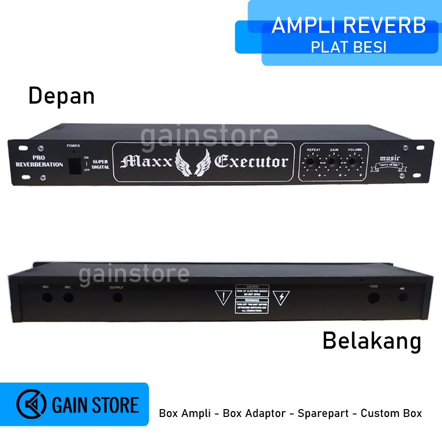 Jual Box Ampli Amplifier Reverb echo box sound besi R2 R3 | Shopee ...
