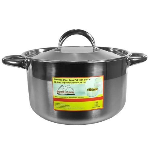 Jual Panci sop/Panci Jumbo/Panci Stainless /Soup Pot 13QT 32 cm Supra ...