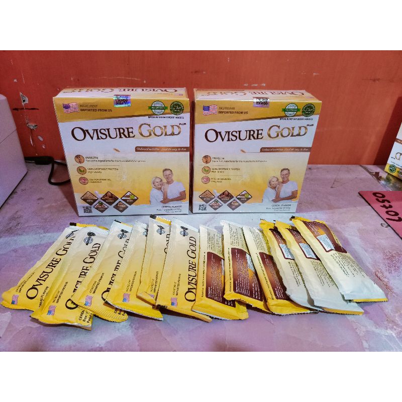 Jual (PAKET 2 BOX) OVISURE GOLD USA UNTUK TULANG DAN SENDI | Shopee ...