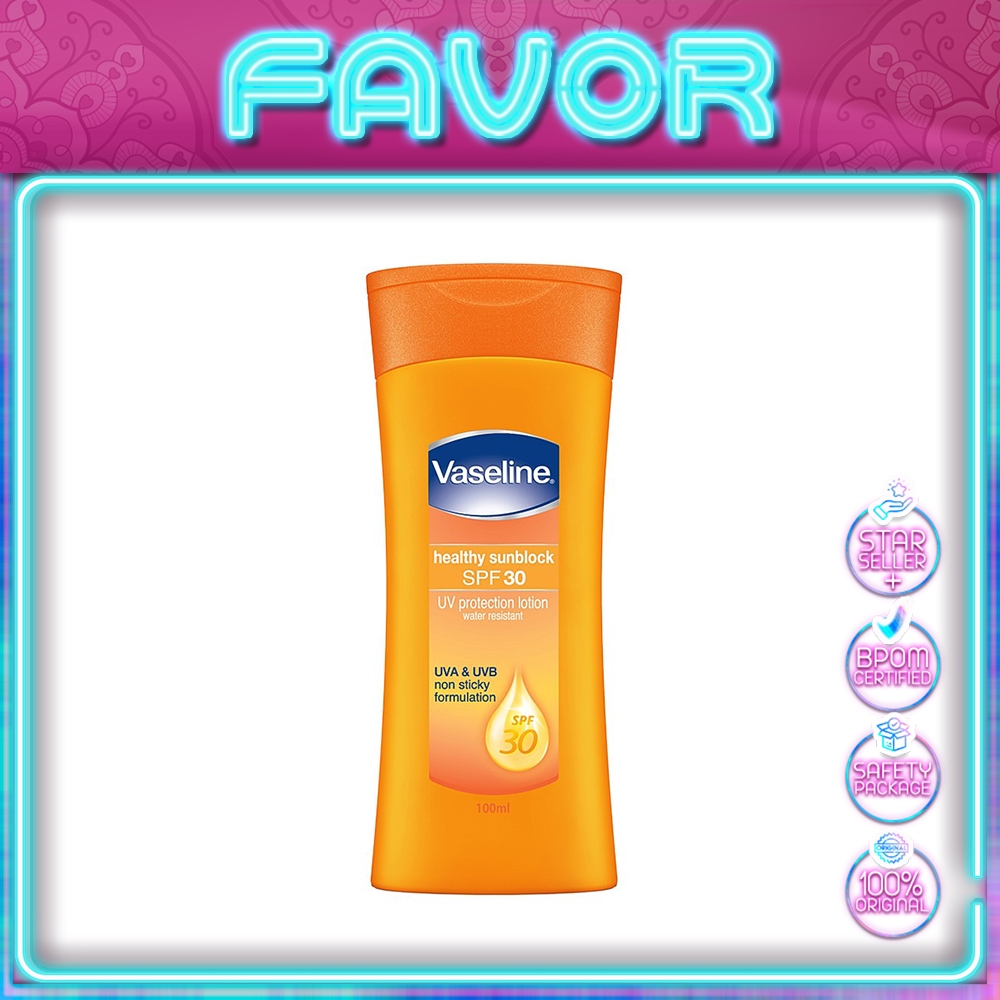 Jual Vaseline Healthy Sunblock SPF 30 PA ++ 100ml | Melindungi dari ...